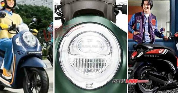 2023 Honda Scoopy Debuts - Gets Activa Like Smart Key, New Colours