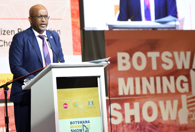 BOTSWANA-GABORONE-MINING-SHOW
