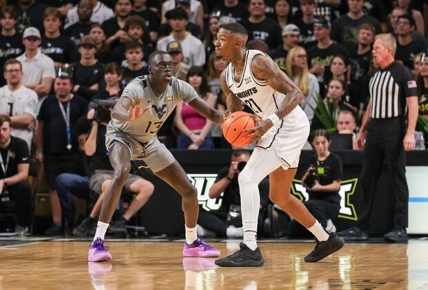 UCF never trails in lopsided win over West Virginia