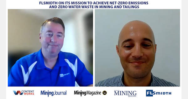 FLSmidth advancing towards zero water waste in tailings by 2030