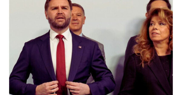 Bulgarian President Yotova Pictured with JD Vance at Milan Olympics