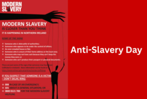 Minister urges people to be alert to Modern Slavery and Human Trafficking
