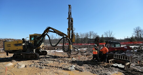 Stabilising a sinkhole-prone site with compaction grouting