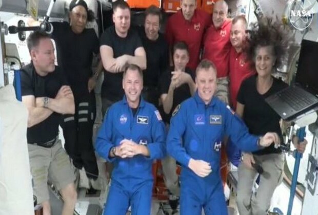 SpaceX Crew-9 arrives at ISS; welcomed by NASA's Sunita Williams and ...