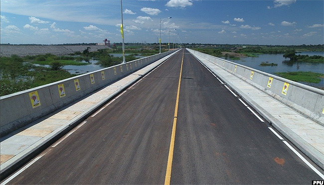 A look at the newly commissioned Isimba Public Bridge - New Vision Official