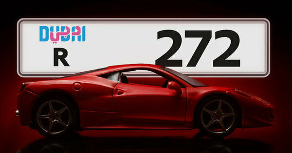 RTA to auction 350 premium vehicle plates online