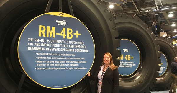 Goodyear unveils latest 63in OTR tyre