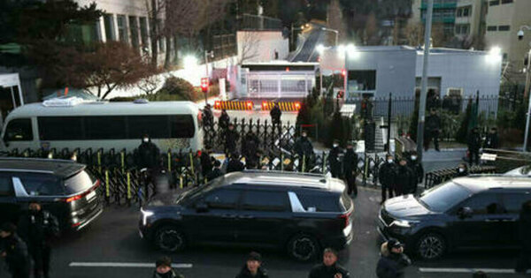 South Korean military unit blocks police from arresting impeached ...