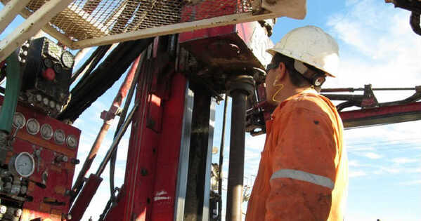 Excellon back drilling at La Platosa