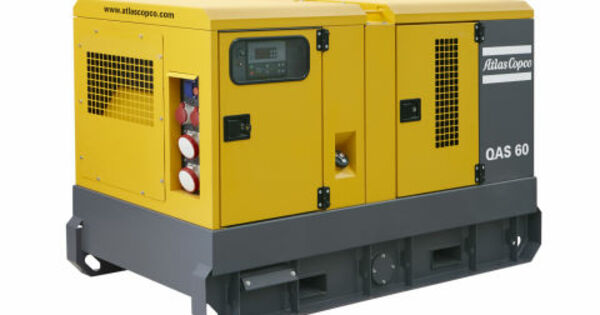 Atlas Copco updates QAS 60 generator