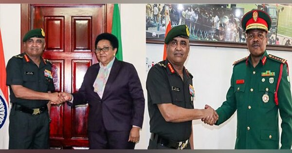 COAS General Manoj Pande meets Tanzanian Defence Minister, Chief of ...