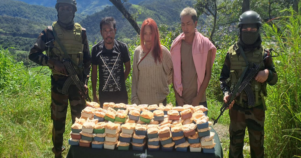 Assam rifles seize 1.377 kilograms of heroin at Zokhawthar, Mizoram