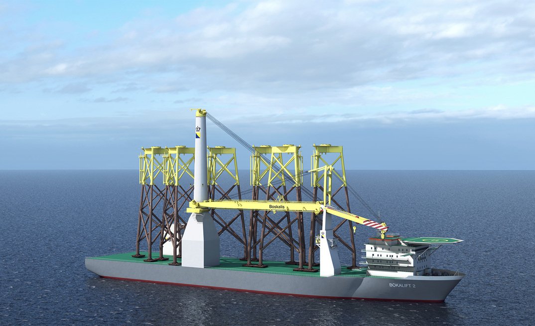 Important milestone for Bokalift 2 crane vessel conversion