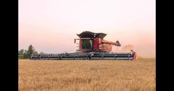New flagship Case IH harvester has increased capacity