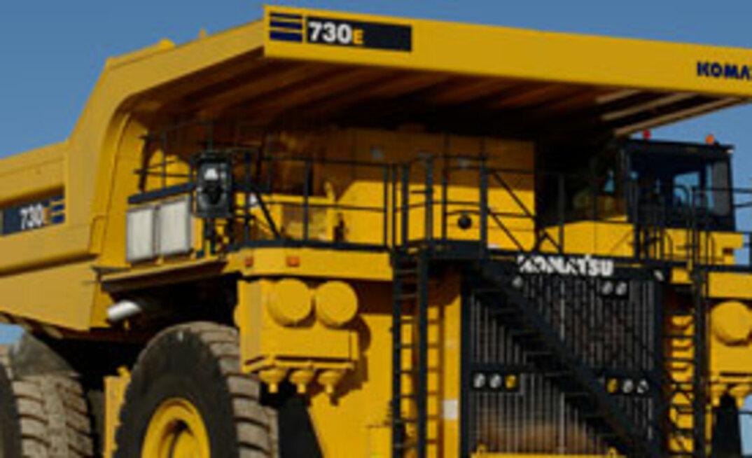 MINExpo 2012: Debut for Komatsu 730E (AC) 200t truck