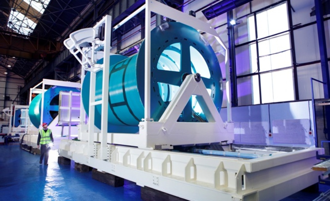 Nautilus' umbilical winches complete testing