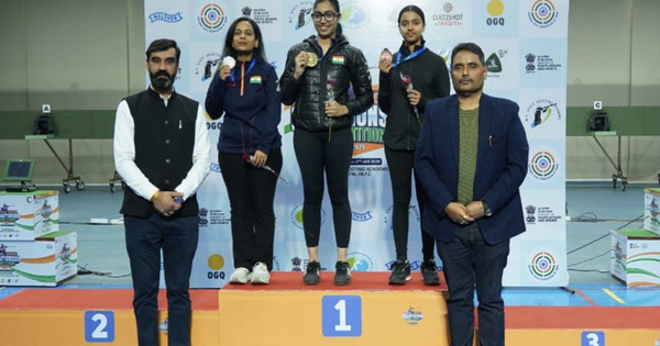 68th National Shooting C'ship: Haryana's Ameerah Arshad secures 10m air ...