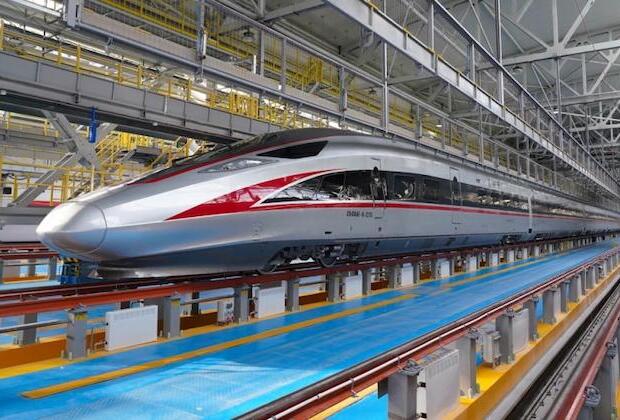 China makes progress in bullet train development