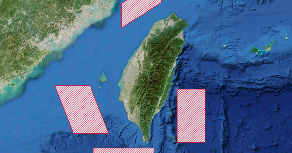 CHINA-PLA-EASTERN THEATER COMMAND-JOINT EXERCISES-SKETCH MAP (CN)