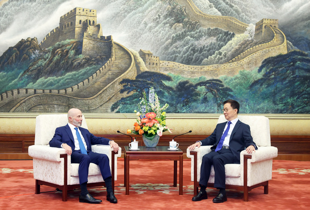 CHINA-BEIJING-HAN ZHENG-U.S. DELEGATION-MEETING (CN)