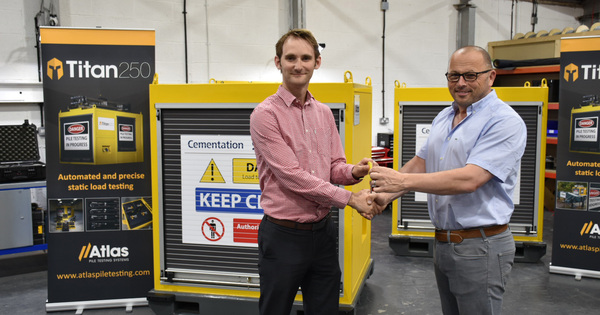 Atlas introduces Titan 250 pile testing system