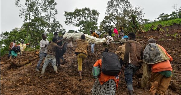 (SpotNews)ETHIOPIA-GEZE GOFA-LANDSLIDE VICTIMS