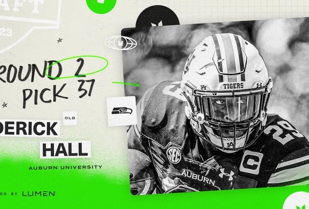 Seahawks Select OLB Derick Hall With 37th Overall Pick