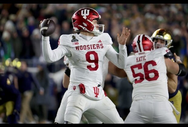 Agent: Indiana QB Kurtis Rourke played season with torn ACL