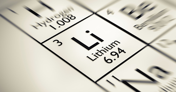 Lithium discovered by TG at Jaegermeister