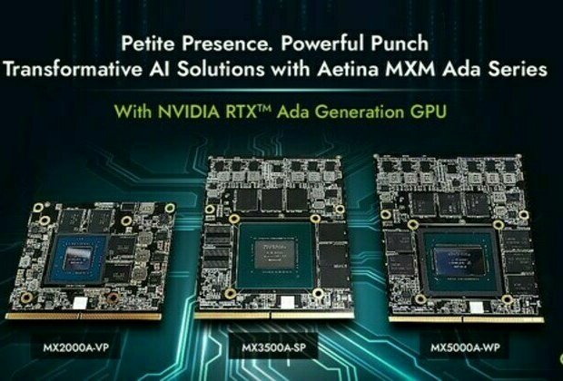 Aetina Introduces New MXM GPUs Powered by NVIDIA Ada Lovelace for Enhanced AI Capabilities at ...