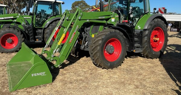 Fendt 600 series tractors on show at Horsham