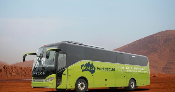FMG in world first with hydrogen fleet