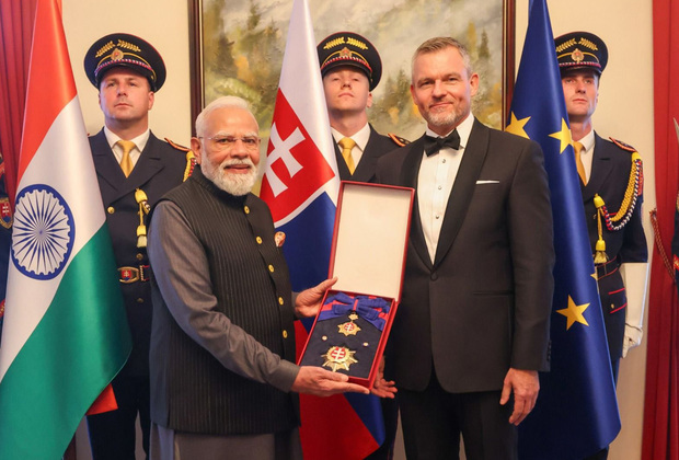 Slovakia's highest award for PM Modi reflects strong bilateral ties ...