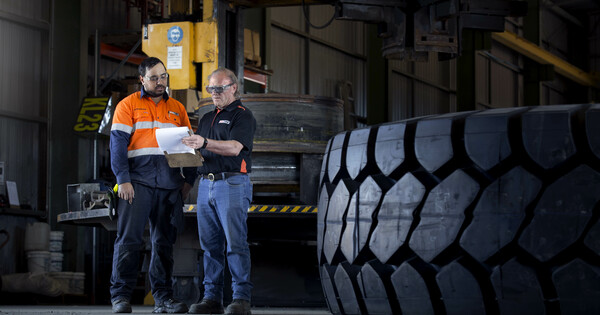 Training in tyre handling