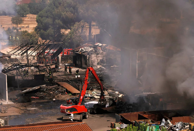 Quick response averts tragedy in Rome gas station explosion