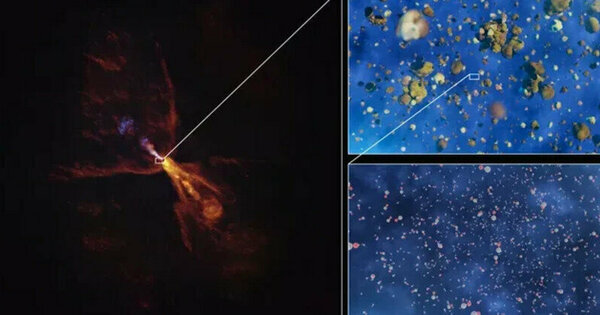 A rare moment of the birth of a planet outside our solar system