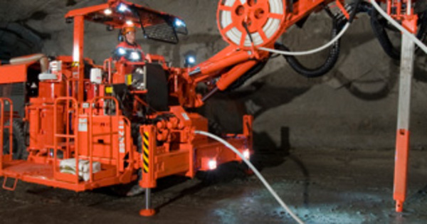 New Sandvik cable bolter