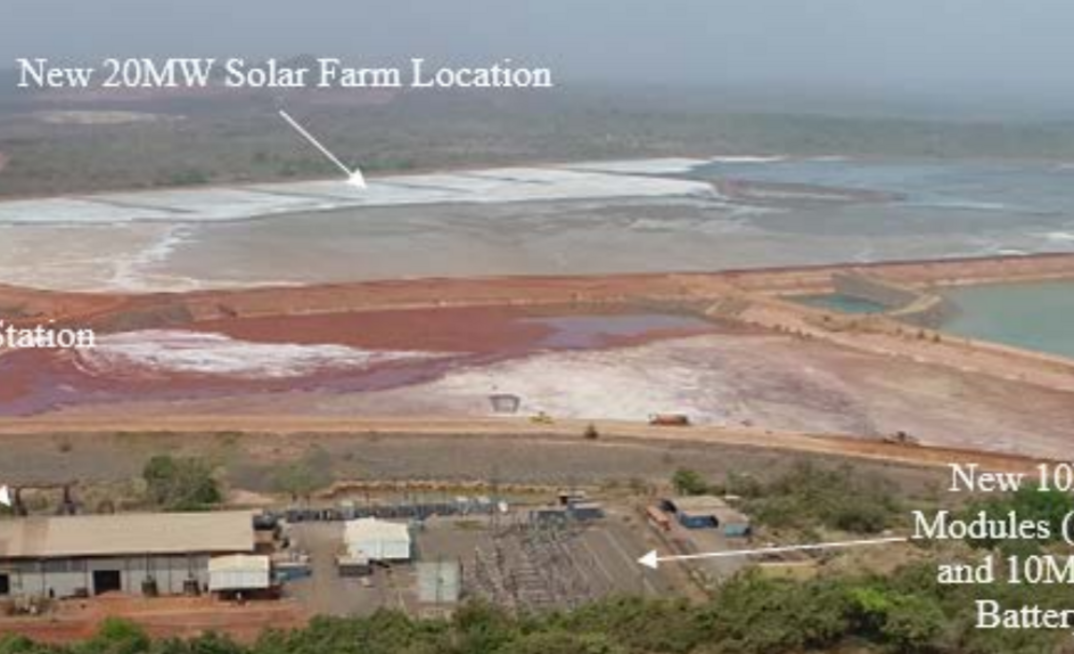 Syama to move from diesel to hybrid power