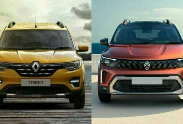Renault Triber Old vs New Exterior, Interior, Features, Variants
