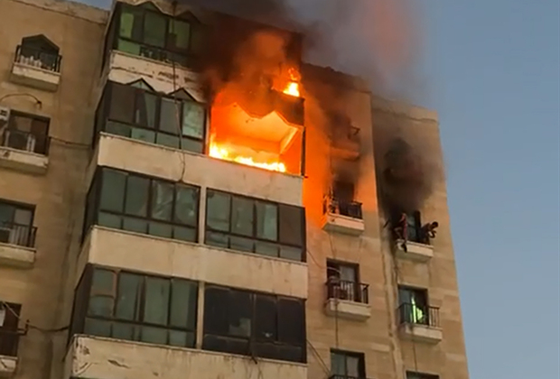 (SpotNews)KUWAIT-KUWAIT CITY-FIRE