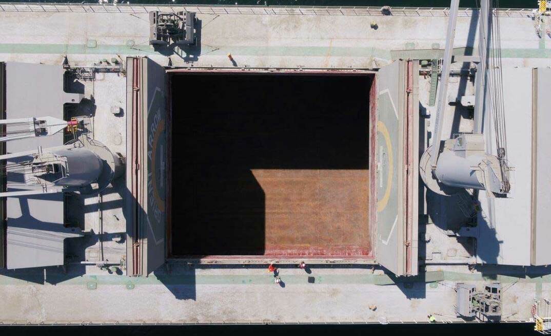 Marine drones inspect BHP ships