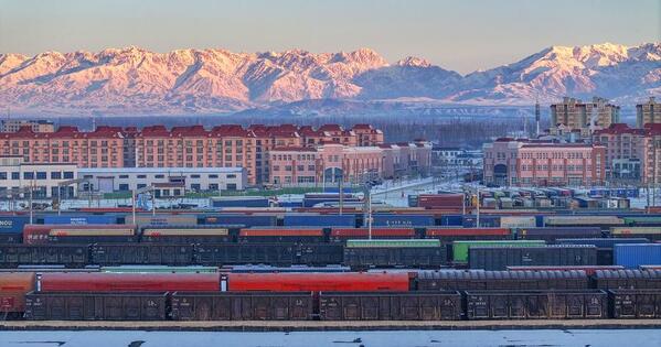 Major Xinjiang port handles over 4,000 China-Europe freight train trips ...