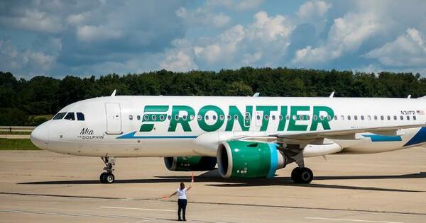Probe into Frontier Airlines plane on fire making emergency landing