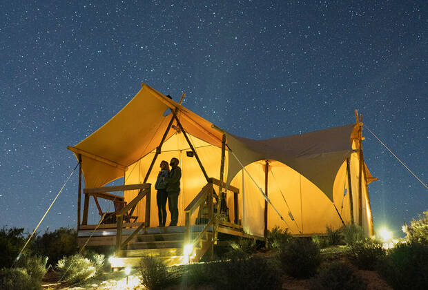 Lake Powell-Grand Staircase resort pairs glamping, astro-tourism ...