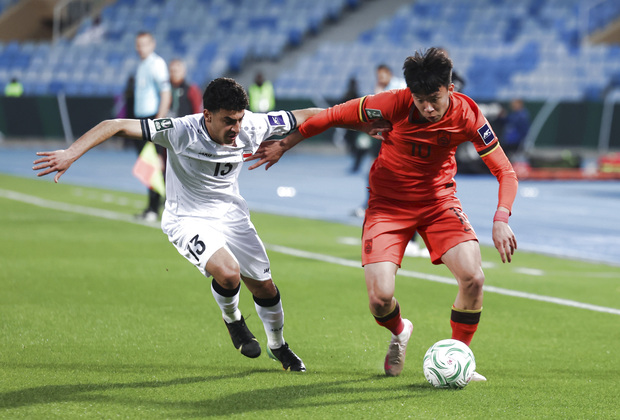 (SP)SAUDI ARABIA-RIYADH-FOOTBALL-AFC U23 ASIAN CUP-CHINA VS IRAQ