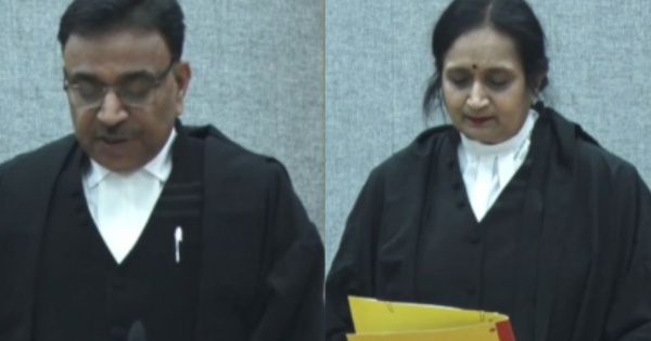 Chief Justice administers oath to Delhi HC's new judges Renu Bhatnagar ...