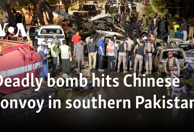 Deadly bomb hits Chinese convoy in southern Pakistan