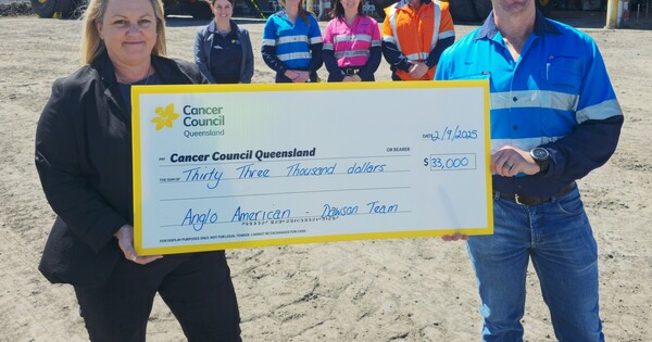 Dawson mine workers digging deep for cancer care