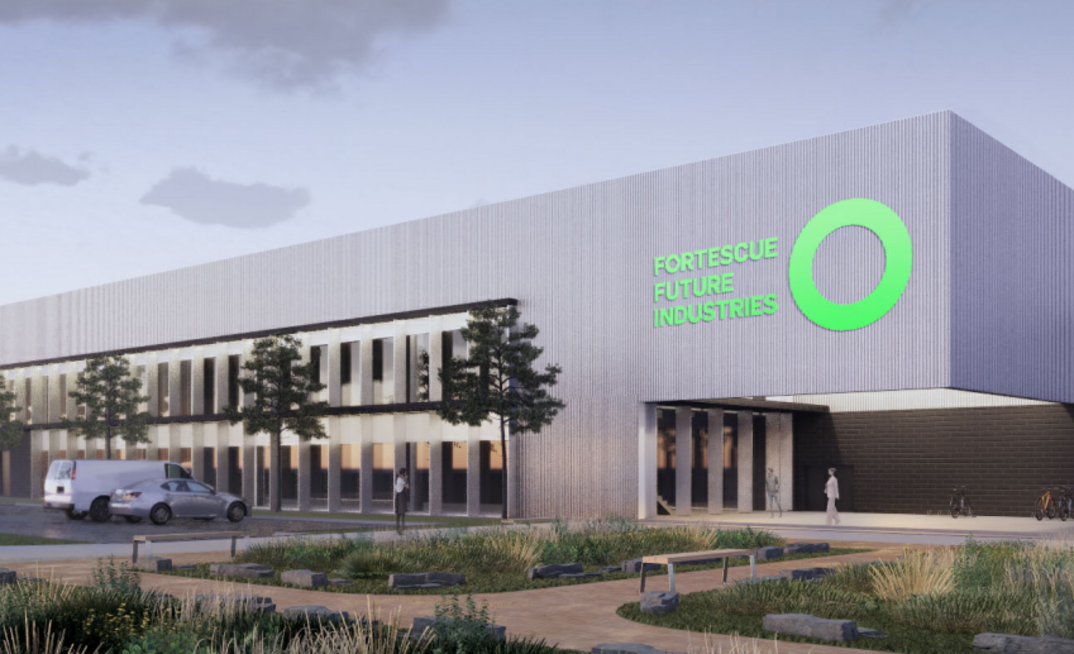 FMG's FFI starts construction on first big green energy project