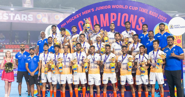 Indian Junior Men's Hockey Team cap off a successful 2025 with two ...